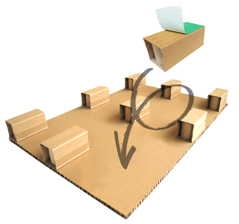 Carton pallets: a great alternative to wooden pallets - Eltete TPM
